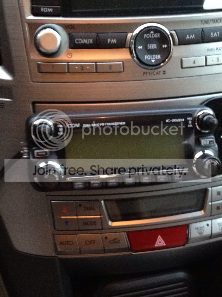 Ham Radio in Your Subaru Outback | Subaru Outback Forums